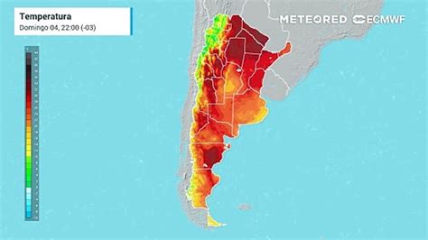 El tiempo en Argentina las lluvias retornarán para aplacar el calor
