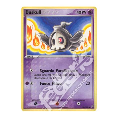 058 107 Duskull Comune IT MINT Federicstore