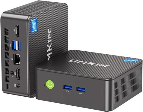 GMKtec Mini PC Intel Alder Lake N100 Windows 11 Pro 3 4GHz 16GB