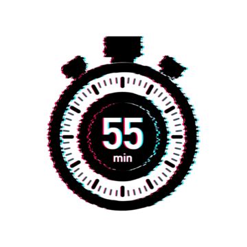 5 Minute Timer Clipart Transparent Background The 5 Minutes Timer