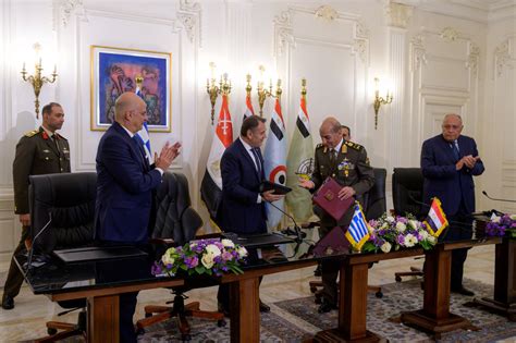 Mahmoud Gamal On Twitter Defense Ministers Of Greece And Egypt Sign