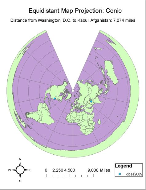 Geog Intro To Gis Lab Map Projections In Arcgis