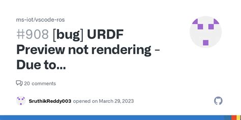Bug URDF Preview Not Rendering Due To RobotWebTools Org Being Down