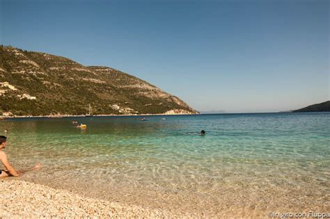 In Giro Con Fluppa Lefkada Grecia Spiagge Itinerario Mappa E
