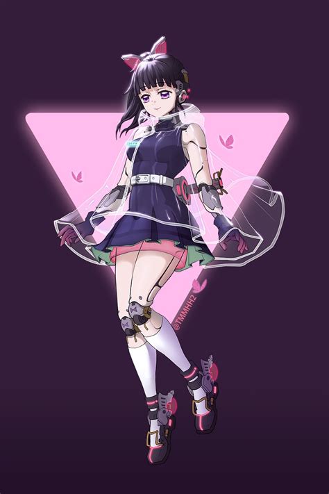 Tsuyuri Kanao Kimetsu No Yaiba Drawn By Lulu Yang Danbooru