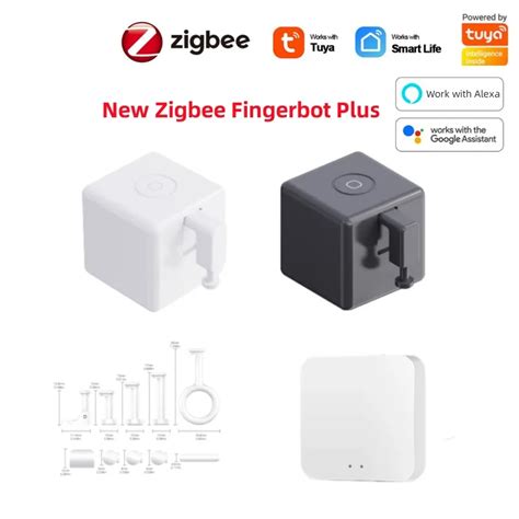 Tuya Zigbee Smart Finger Plus Schalter Knopf Schieber Touch Modus