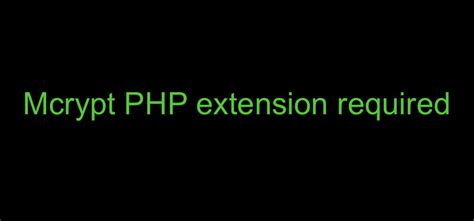 แกปญหา Mcrypt PHP extension required สราง Laravel ดวย XAMPP บน Mac