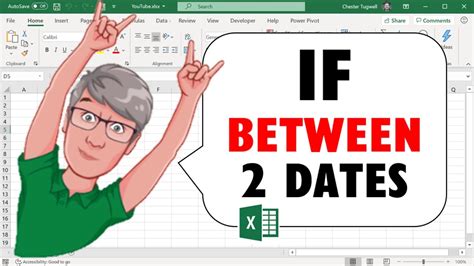 write an if statement for dates between two dates date range youtube