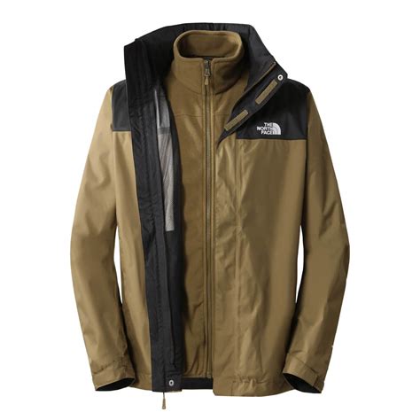 The North Face Evolve Ii Triclimate Jacket In Jacket Shady Blue Tnf