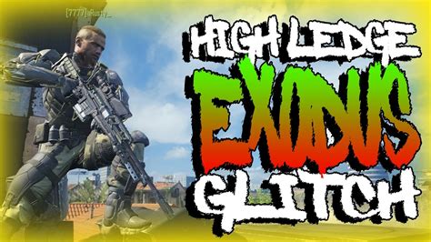 Black Ops Glitches New High Ledge Exodus Spot Bo Glitch Youtube