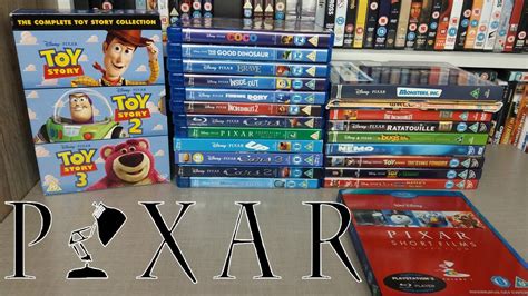 Disney Pixar Blu Ray DVD Collection Overview Top 20 Pixar Movies