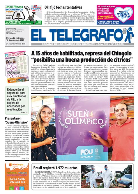 Edición 10 03 21 Diario El Telégrafo