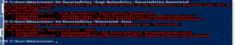 enabling powershell applications manager user guide