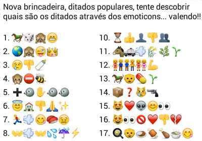 Brincadeira Dos Ditados Populares Orkutudo