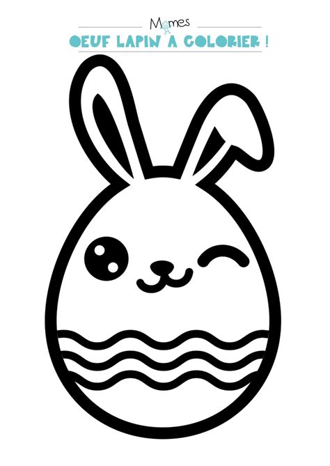 Lapin De Paques Dessin Primer