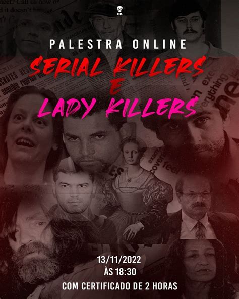 Crimes Reais On Twitter PALESTRA ONLINE DA CRIMES REAIS O