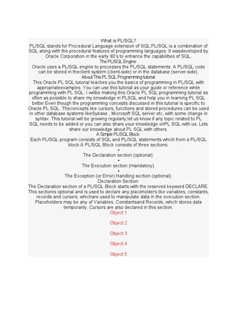 what is pl sql an introduction to oracle s stored procedures language pdf pl sql