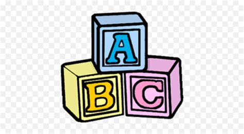 Abc Clipart Building Blocks Transparent Transparent Building Blocks