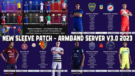 NEW SLEEVE PATCH ARMBAND SERVER V3 0 2023 ALL PATCH COMPATIBLE