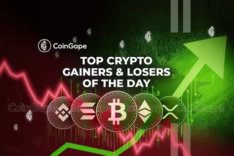 Top Crypto Gainers And Losers Of The Day Guest Post By Coingape News