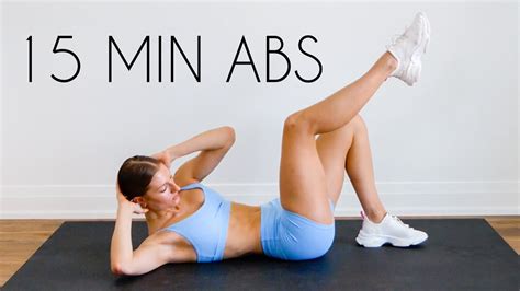 15 MIN TOTAL CORE AB WORKOUT At Home No Equipment YouTube