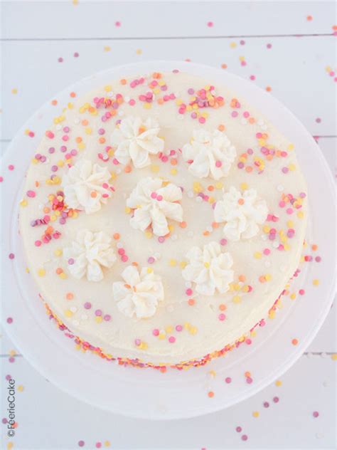 Recette Du Layer Cake Printanier La Vanille F Erie Cake