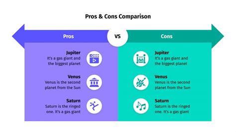 Infographies de comparaison Modèle Google Slides et PPT