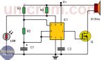 Detector De Oscuridad Sonoro Con Aviso Auditivo Electr Nica Unicrom
