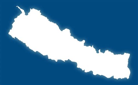 Map Of Nepal Nepal Map Map Nepal Nepal Map Silhouette Clipart Nepal