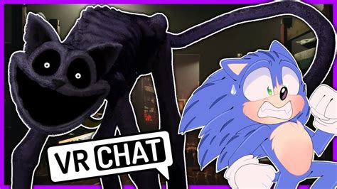 Movie Sonic Meets Catnap In Vrchat Youtube