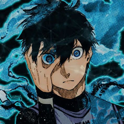 Isagi Yoichi Blue Lock Locked Wallpaper Blue Anime Anime
