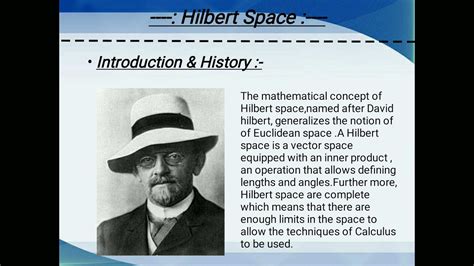 banach space and hilbert space youtube