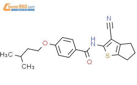 6032 86 6 N 3 Cyano 5 6 Dihydro 4H Cyclopenta B Thiophen 2 Yl 4 3
