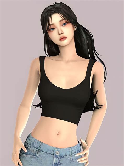 Sim Dump JENNIE BLACKPINK Miwisimsie Sims Hair Sims Sims 4 Mods