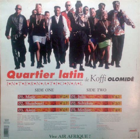 Quartier Latin International De Koffi Olomidé Magie Sonodisc LP