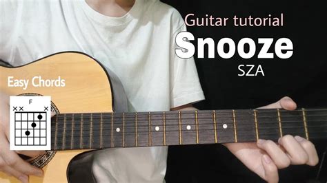Snooze SZA Guitar Tutorial Only 3 Chords YouTube