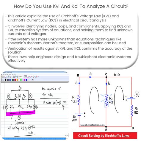 How Do You Use KVL And KCL To Analyze A Circuit