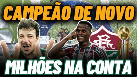 FLUMINENSE CONQUISTA RECOPA E ACABA ARROGÂNCIA DA LDU PREMIAÇÃO E