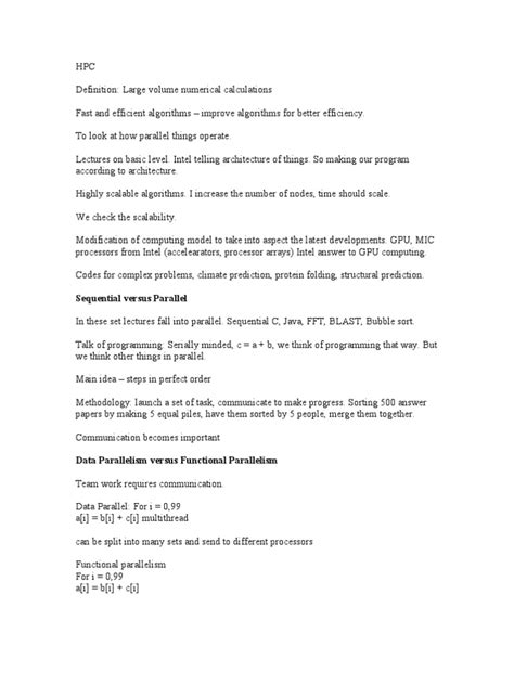sequential versus parallel pdf parallel computing central processing unit