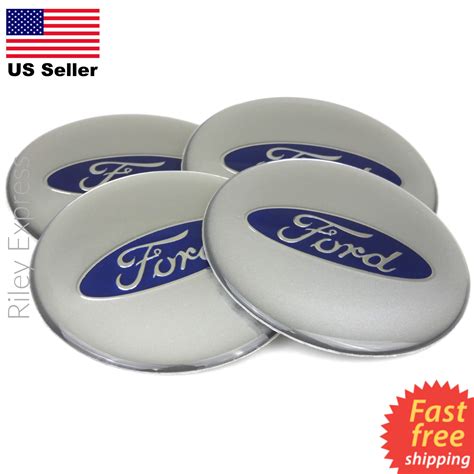 4 Pack Ford Wheel Center Cap Sticker Emblem Decals 2 55 Dome Resin