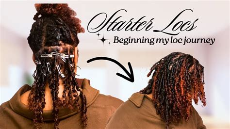 Starter Locs Start To Finish On Type Natural Hair Finger Coil
