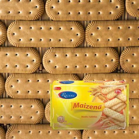 Kit Biscoito Bolacha Maizena Racine 400g 6un Biscoito Bolacha
