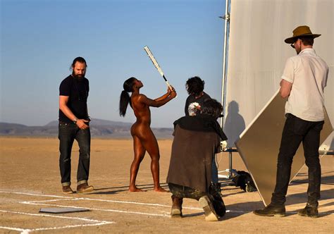 Nackte A J Andrews In ESPN Body Issue