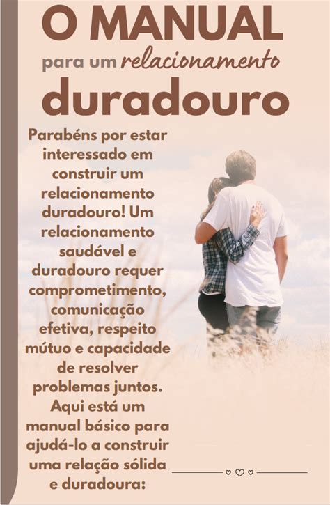 MANUAL PARA UM RELACIONAMENTO DURADOURO Celso Passos Hotmart
