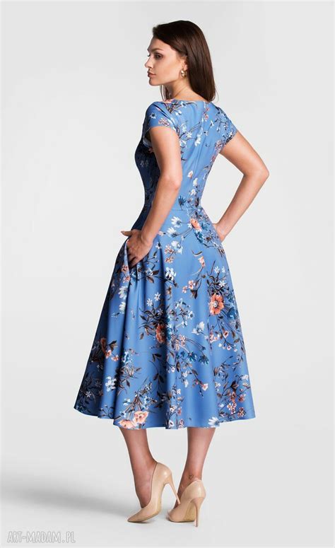 sukienka klara total midi natalie gustowne Livia ღ art Madam pl