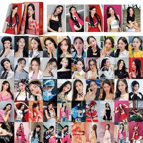 55 Pcs Gidle Members Miyeon Solo Concept Fan Made Lomo Photocard Etsy