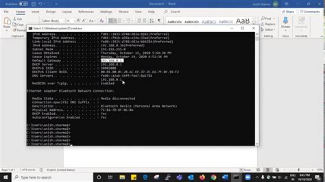 Network Troubleshooting Using Ipconfig Ping Tracert Nslookup YouTube