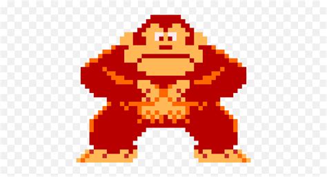Pixilart Donkey Kong Arcade Sprite Donkey Kong Game By Donkey Kong