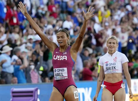 Anna Hall Secures Women S Heptathlon At The U S Olympic Trials With