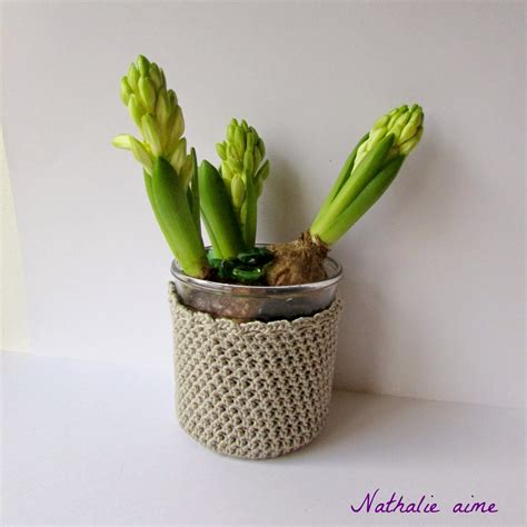 Nathalie M SC 254 Petit Pot Au Crochet